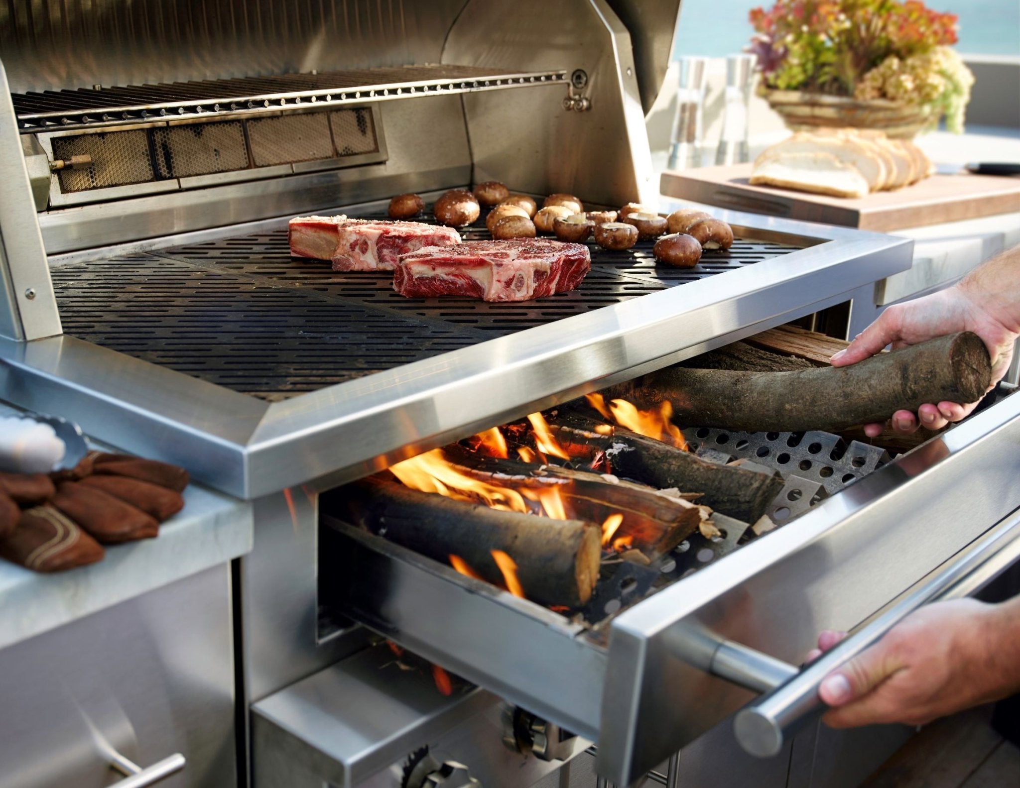 Kalamazoo Hybrid Fire Grill – Kitchen In The Garden